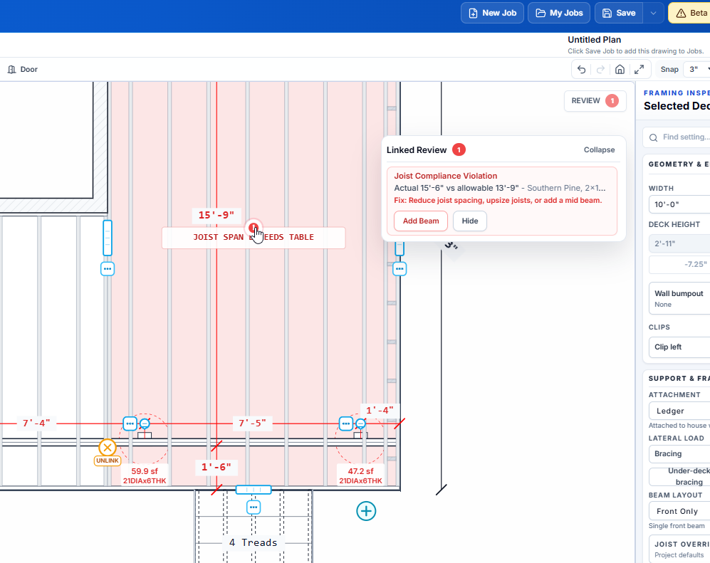 DeckDraft | Deck Permit Drawing Software for Contractors