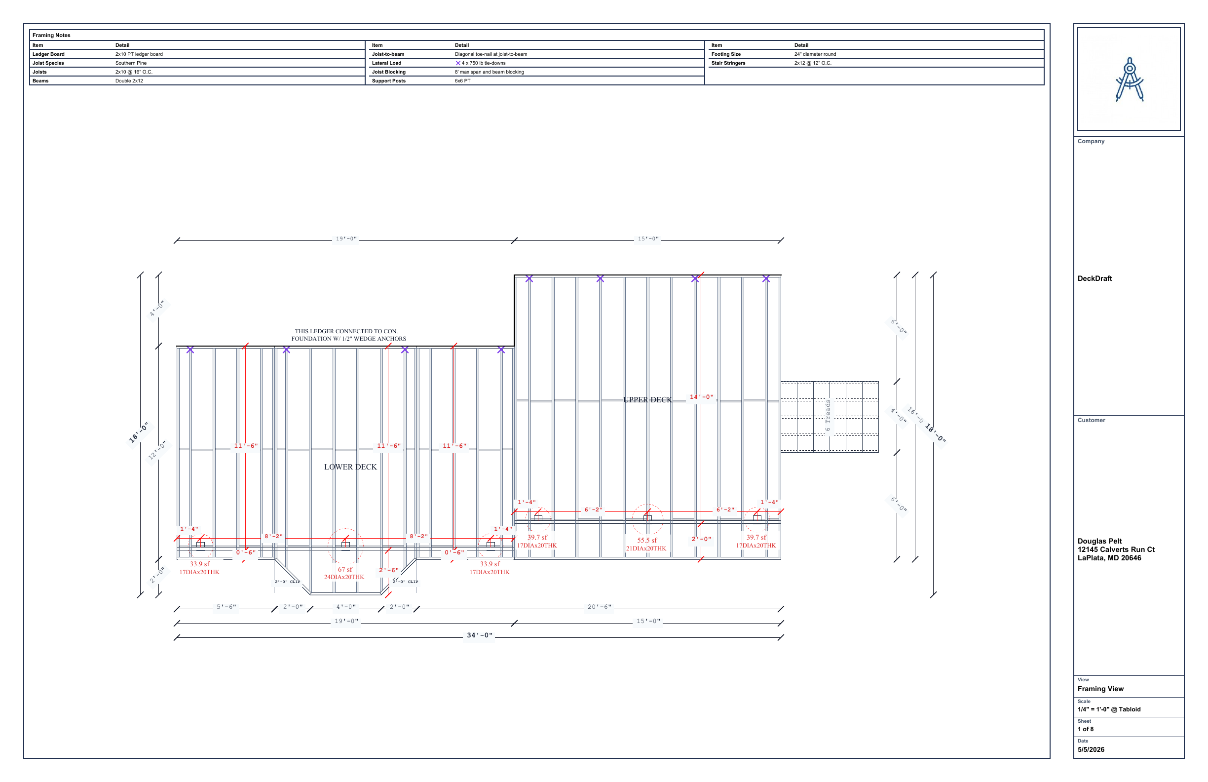 DeckDraft | Deck Permit Drawing Software for Contractors